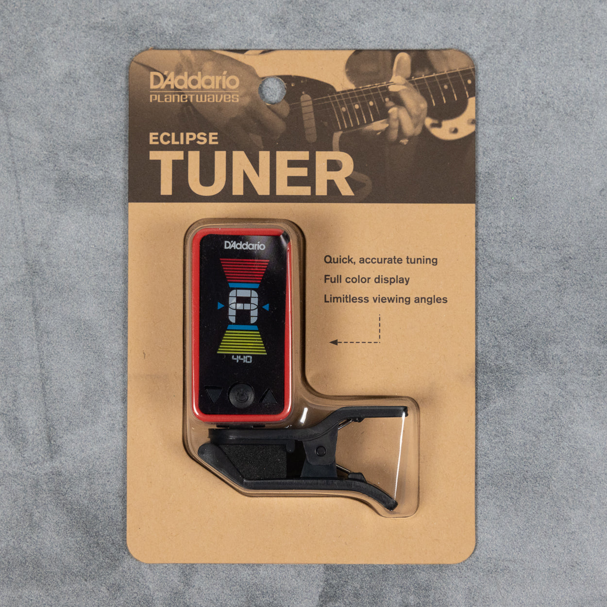 D'Addario Eclipse CT17 Headstock Tuner in Red – Carlton Music Center