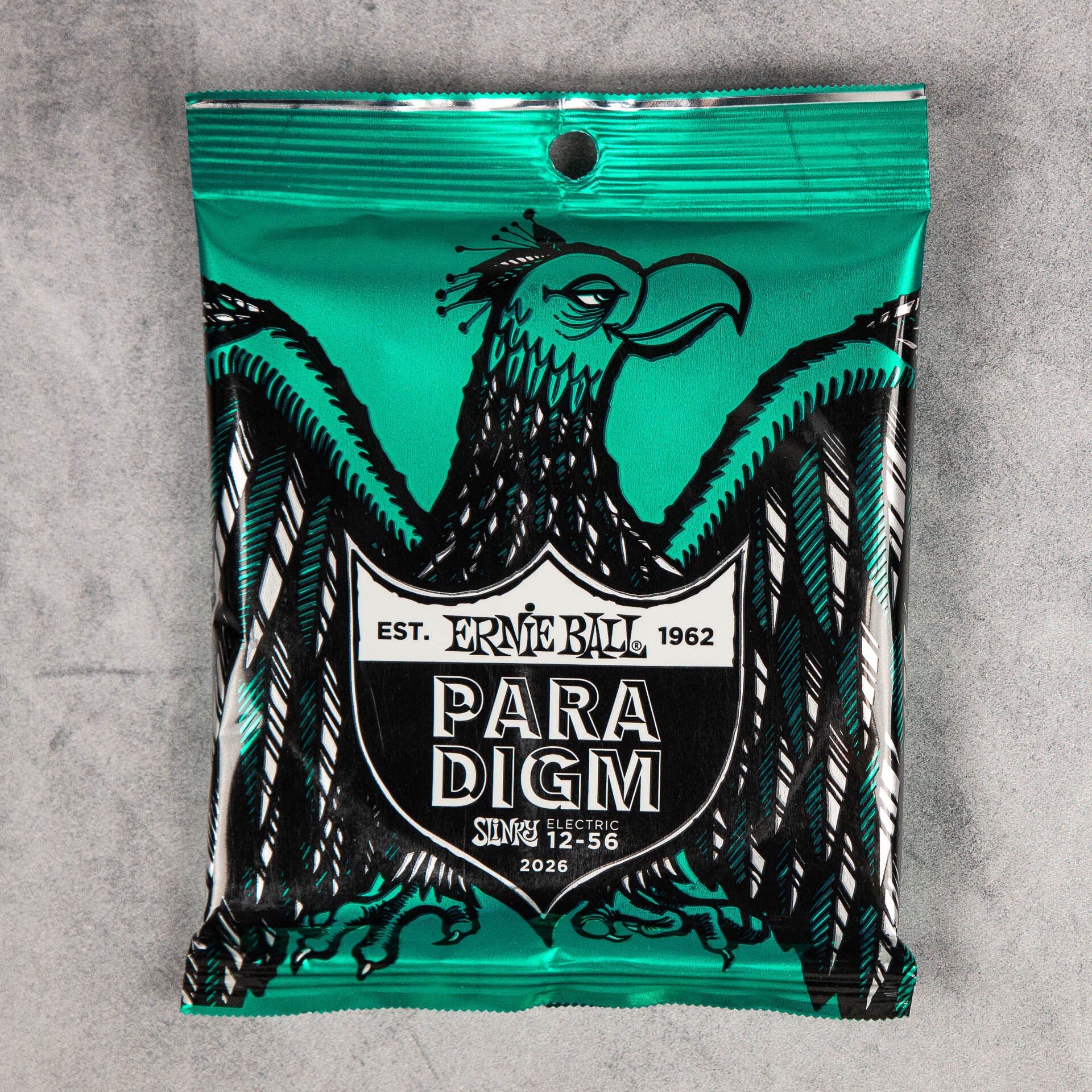 Ernie Ball Not Even Slinky Paradigm Electric Guitar Strings, 12-56 Gau – Carlton Music Center