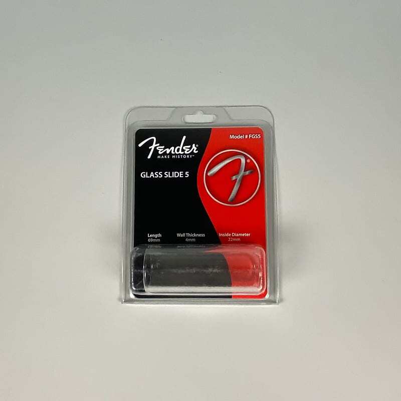 Fender Glass Slide 5 Fat Large, Clear – Carlton Music Center