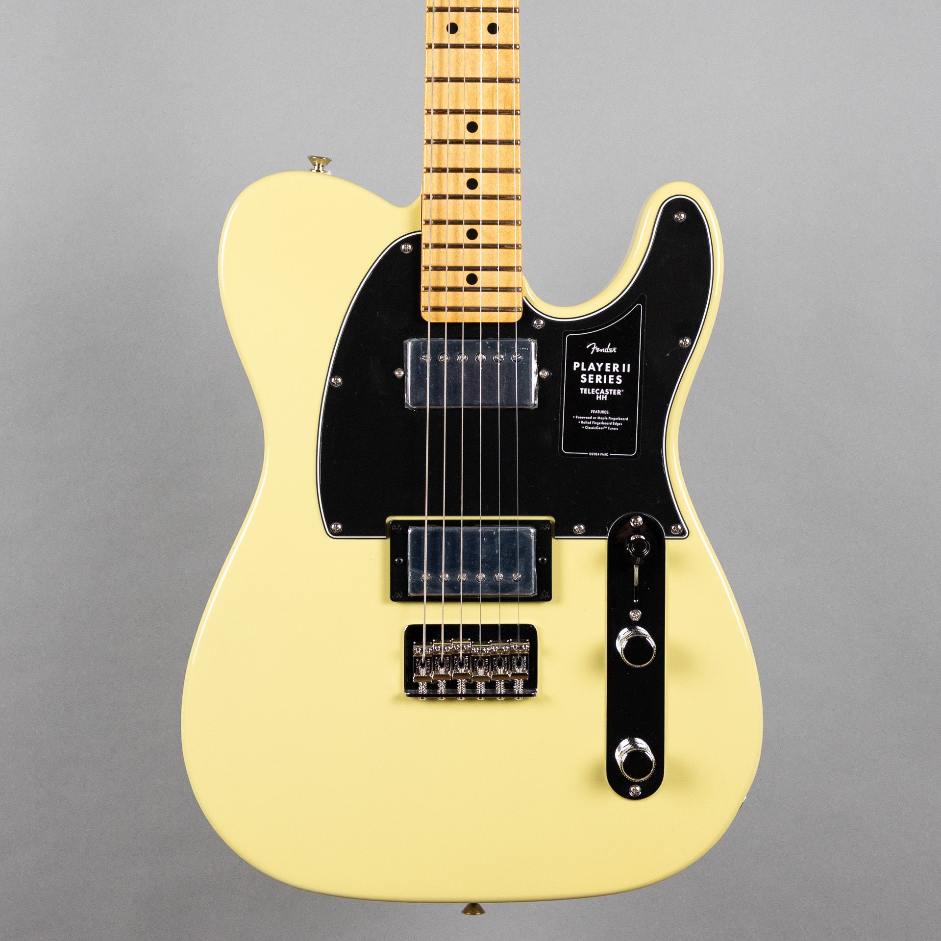 Fender Player II Telecaster HH, Hialeah Yellow – Carlton Music Center