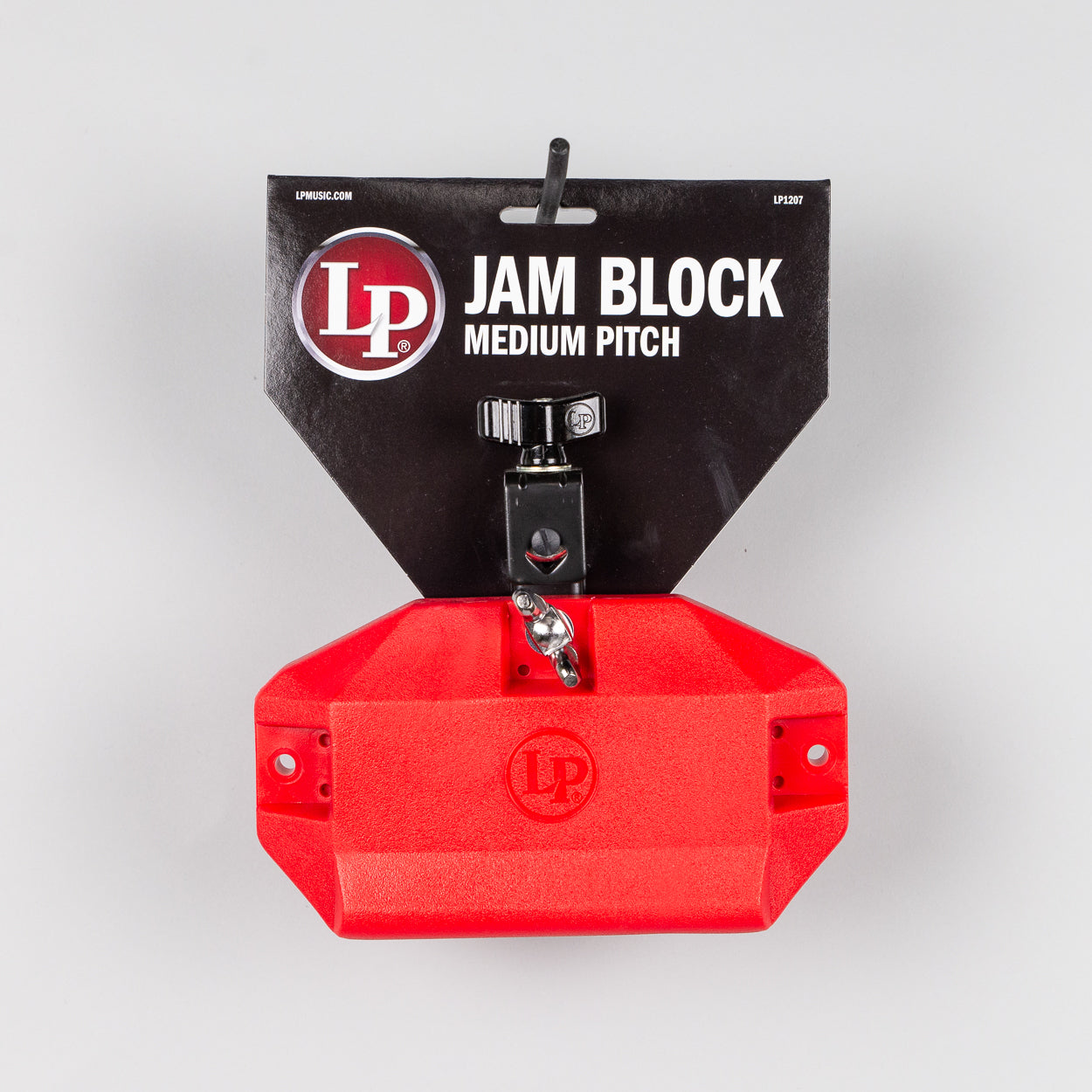 Latin Percussion LP1207 Jam Block, Medium Pitch, Red – Carlton Music Center