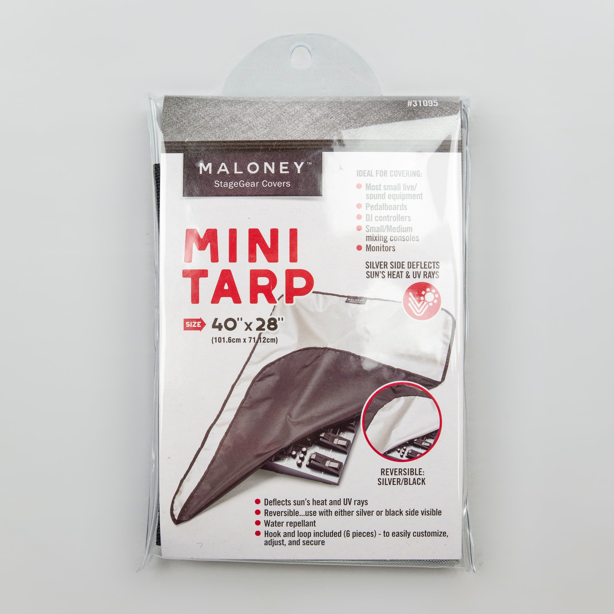 Maloney StageGear Mini Tarp, 40" x 20" – Carlton Music Center