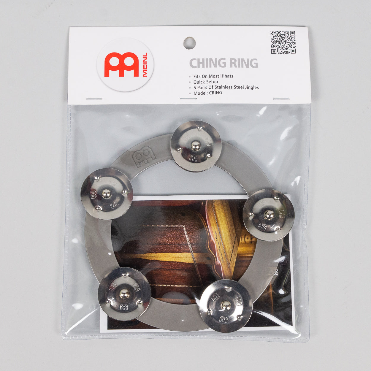 Meinl Ching Ring 6", Stainless Steel Jingles – Carlton Music Center