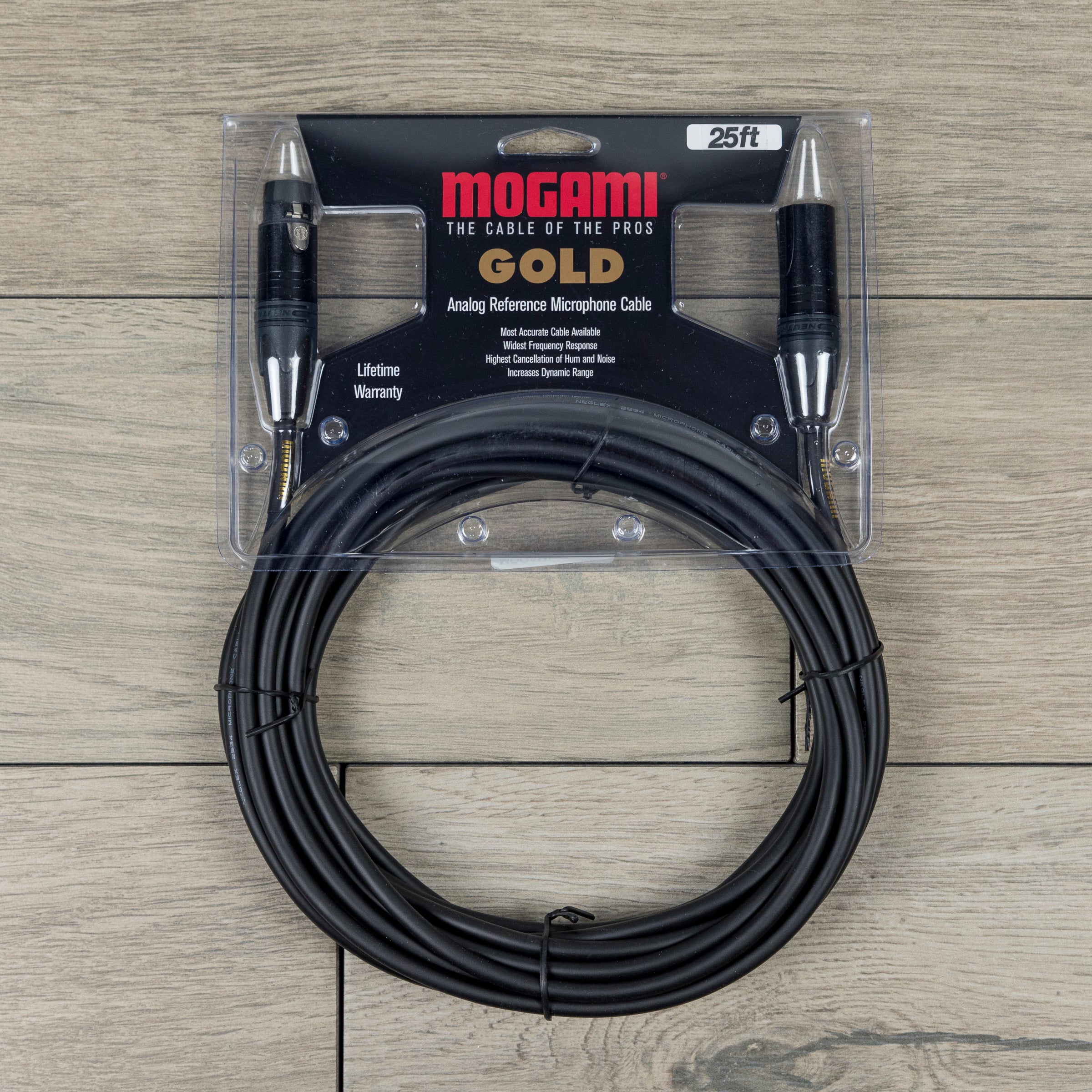 Mogami Gold Studio XLR Cable (25 ft) – Carlton Music Center