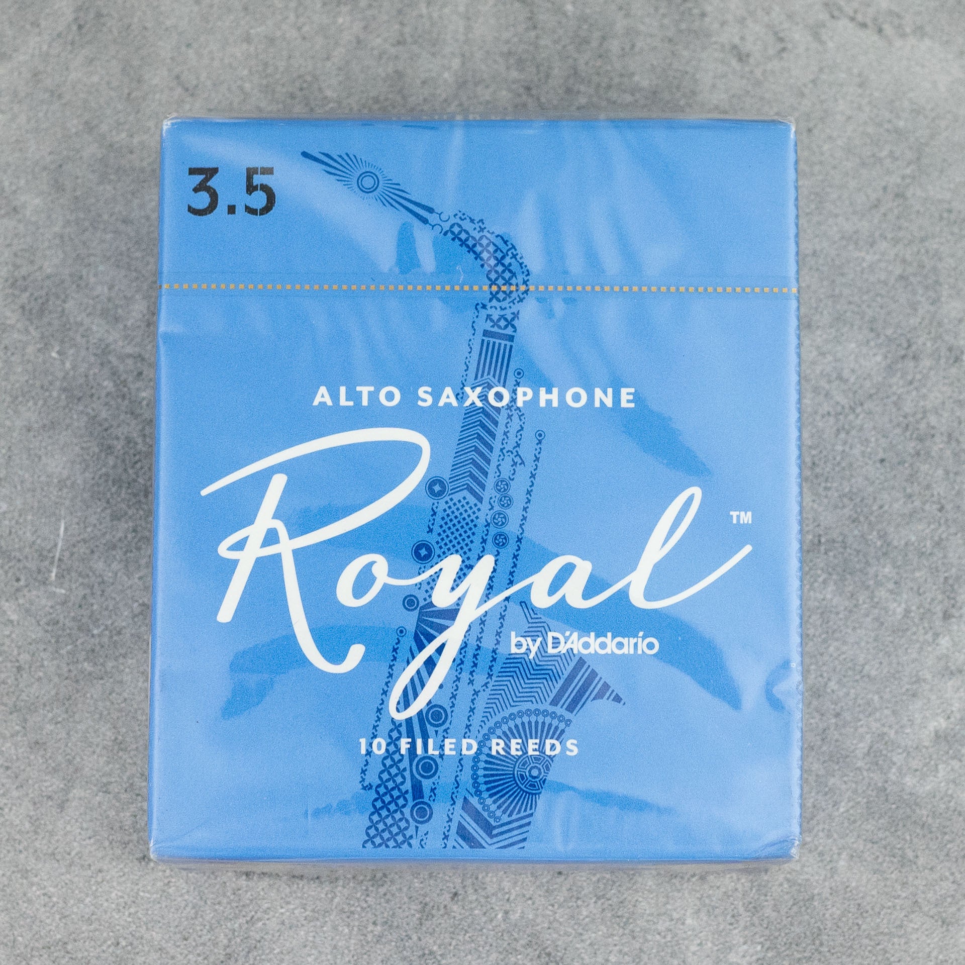 Royal by D'Addario Alto Sax Reeds, Strength 3.5 (Box of 10) – Carlton ...