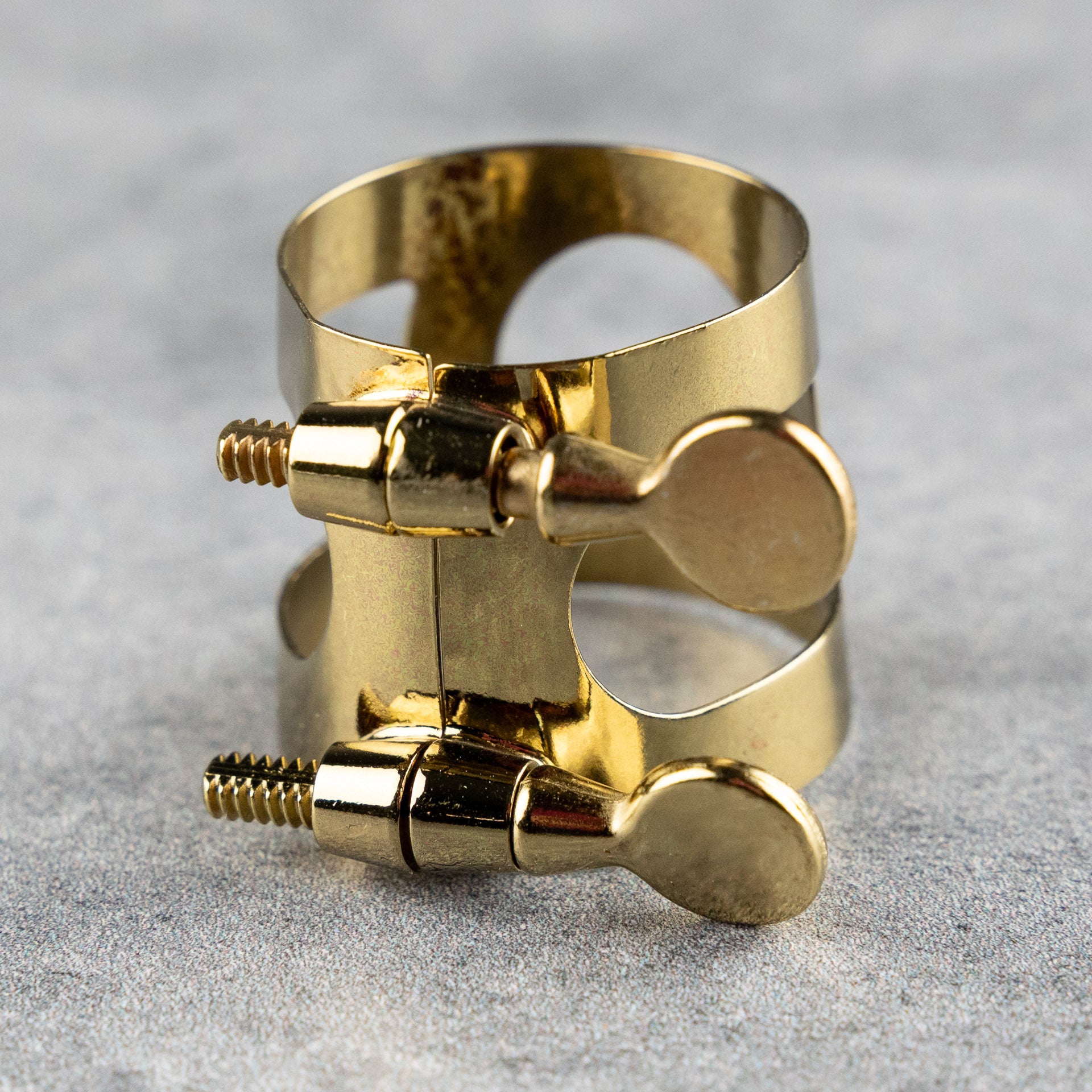 Selmer Eb Alto Saxophone Ligature, Gold Lacquer Finish – Carlton Music ...