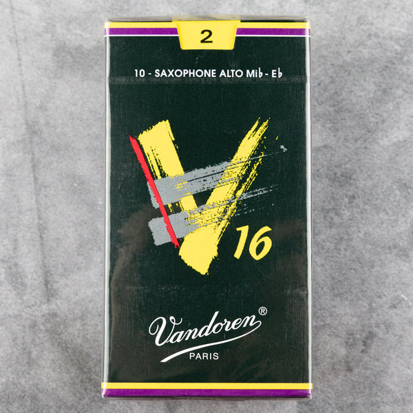 Vandoren V16 Alto Sax Reeds, Strength 2 (Box of 10) – Carlton Music Center