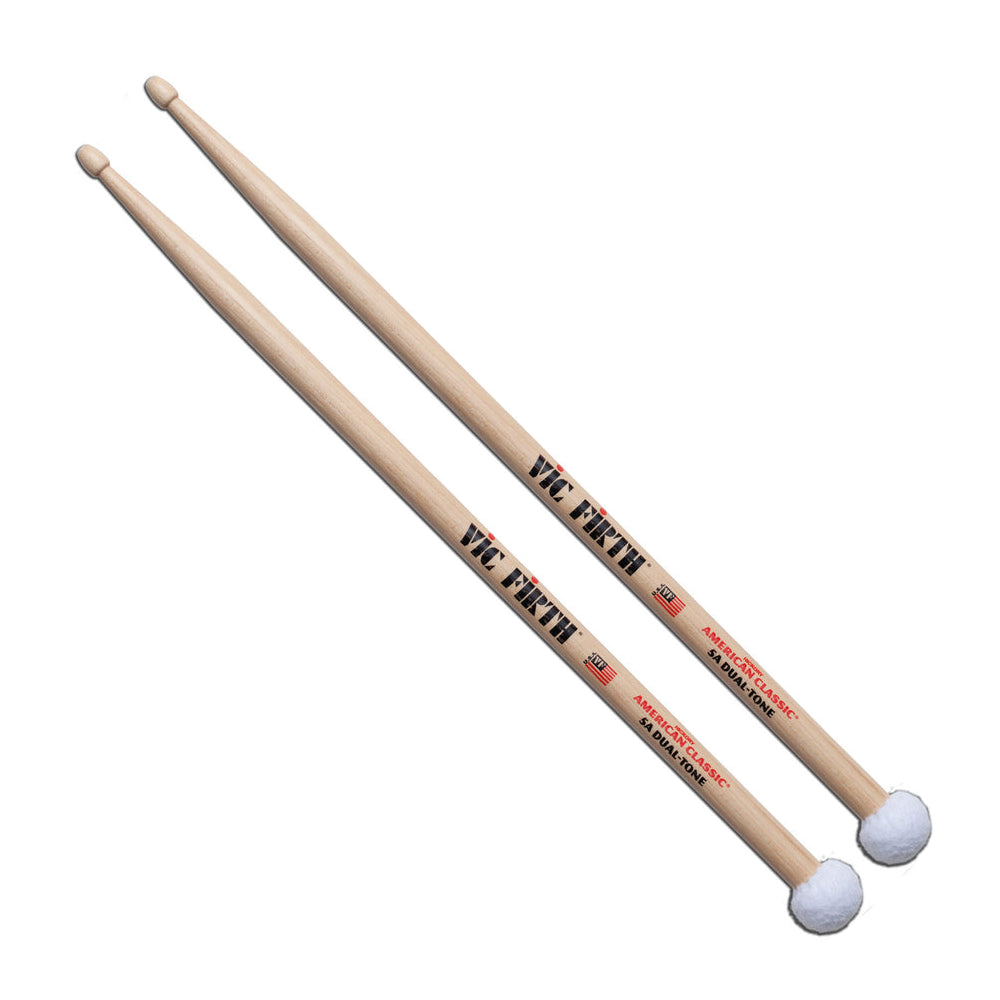 Vic Firth 5ADT American Classic 5A Dual Tone Mallet Sticks – Carlton ...